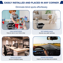 Gadgetste® X5 Mini WiFi Security Camera - 1080P, Night Vision, Motion ...